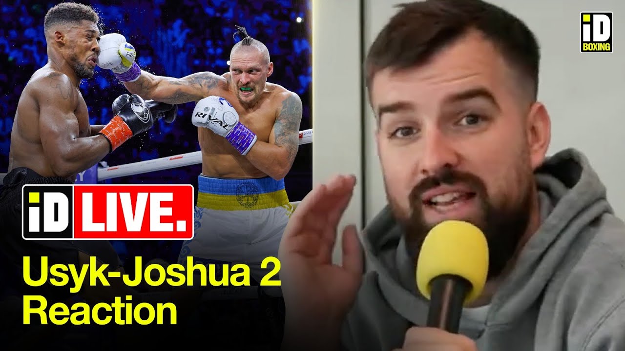 LIVE SHOW: Usyk-Joshua 2 Post-Fight Reaction - YouTube