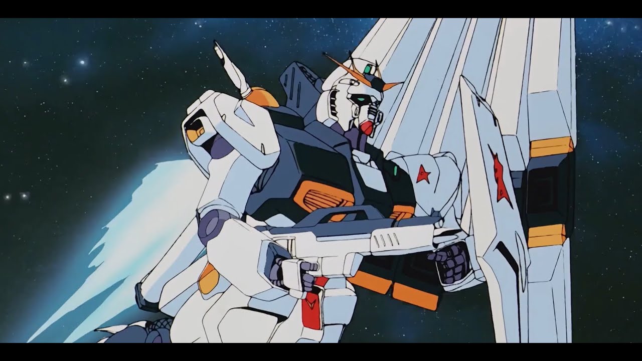 Nu Gundam vs. Jagd Doga and Alpha Azieru - Char's Counterattack - YouTube