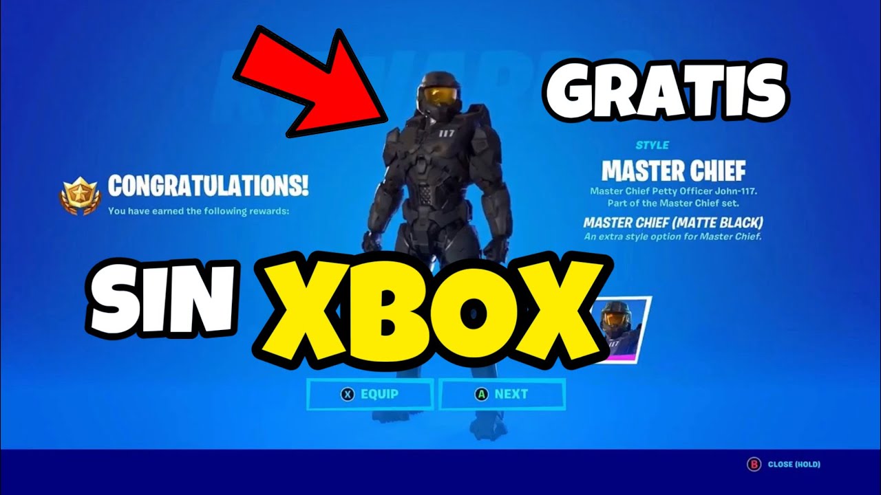 *GRATIS* COMO CONSEGUIR EL ESTILO EXCLUSIVO DE JEFE MAESTRO EN FORTNITE ...