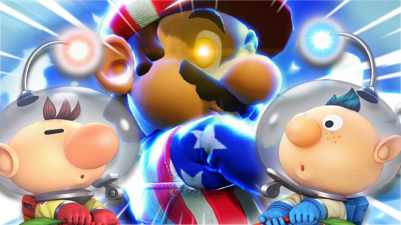 MARIO HURTS A HELPLESS OLIMAR | Smash Ultimate Highlights - YouTube