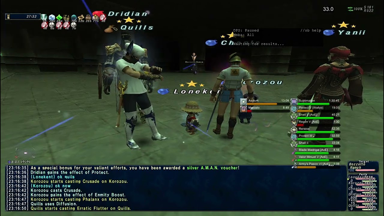 FFXI Ambuscade Volume 1 VD August 2022 (Ramuh) BLU w/ Terror - YouTube