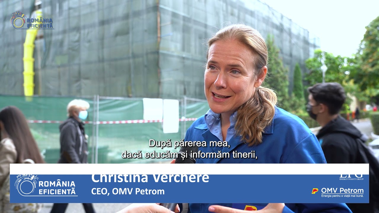 Christina Verchere, CEO OMV Petrom: Potențial enorm de eficiență ...
