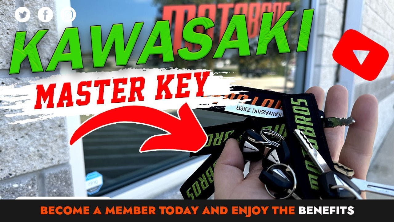 The Kawasaki Master Key - Does it work? - YouTube