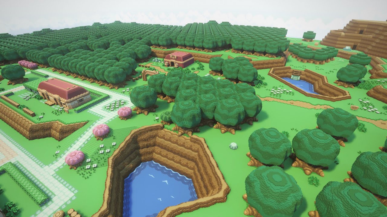 The Legend of Zelda: A Link To The Past - Kakariko Village [Restored ...