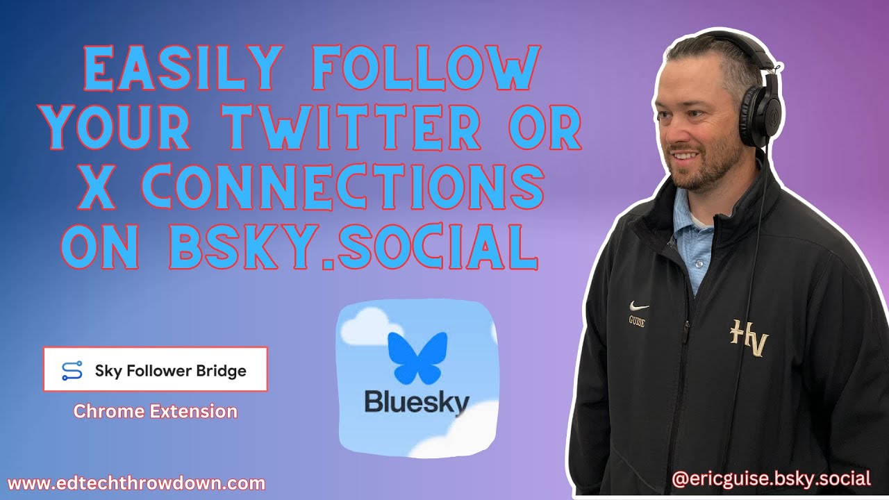 Easily Follow your Twitter or X Connections on Blue Sky Social Media ...