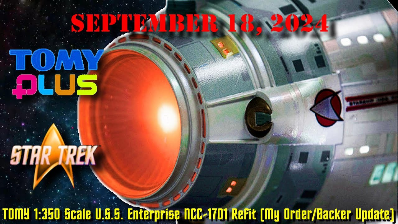 TOMY Plus Star Trek The Motion Picture 1:350 USS Enterprise Refit ...