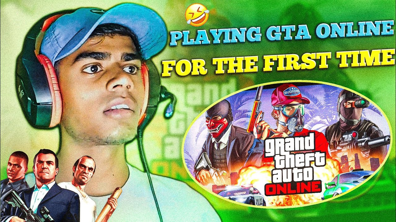 😱PLAYING🎮 *GTA ONLINE* for the FIRST TIME | How To Play GTA Online ...