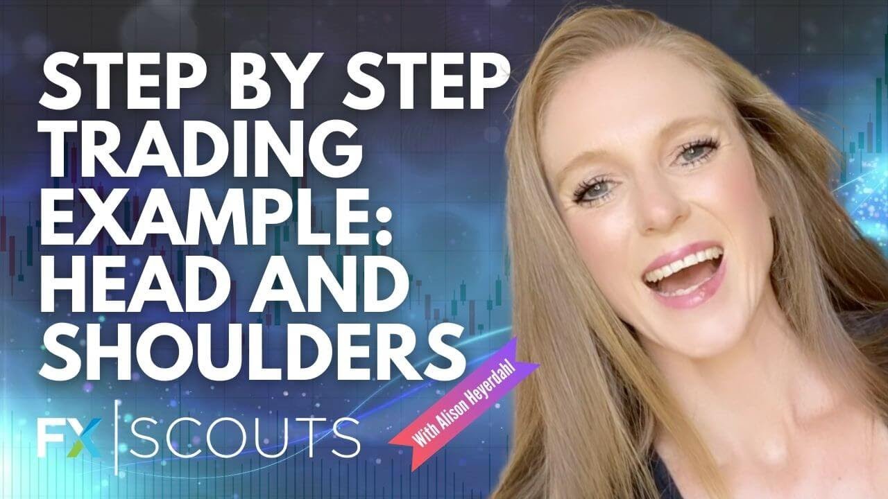 Step-by-step trading example: Head and shoulders - YouTube