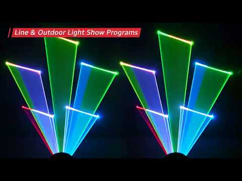 DJLicht 2W Movinghead animatie laser met bluetooth en app