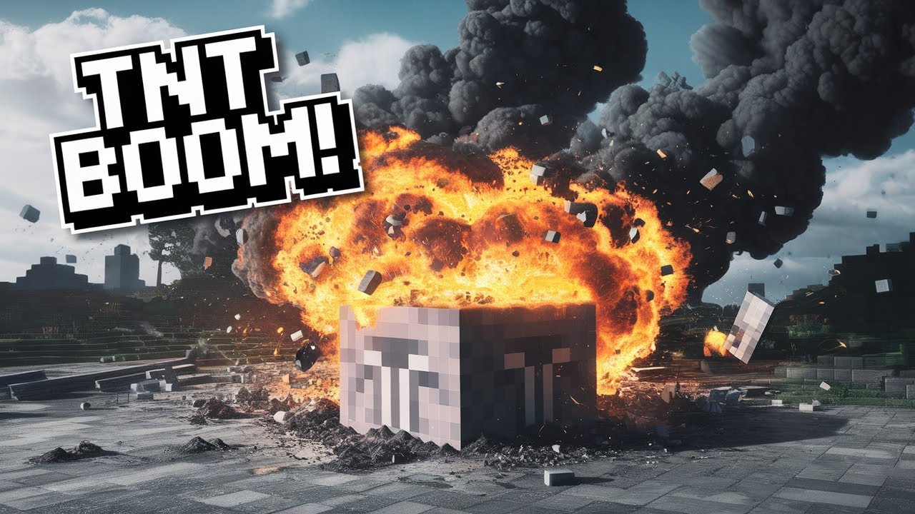 Exploding Tnt That Goes Straight Into The Ground. - YouTube