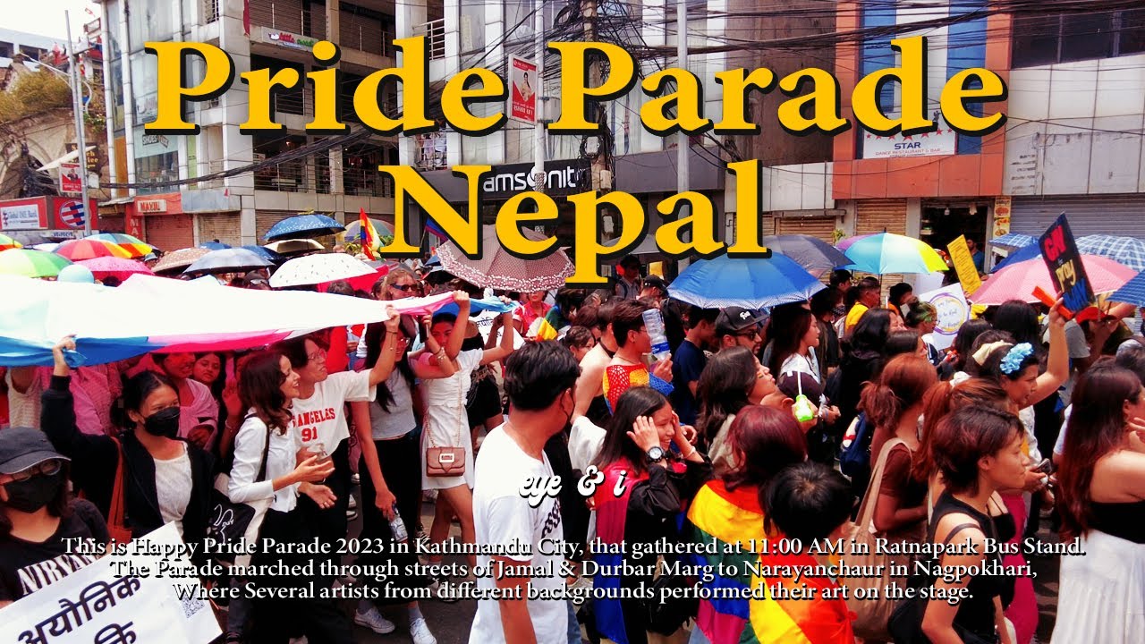 Pride Parade in Nepal 2023 | LGBTQIA+ Rally in Kathmandu City - YouTube