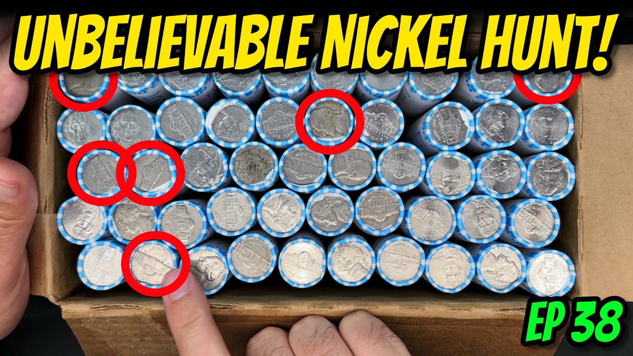 I searched a FANTASTIC Box of Nickels - $100 Nickel Box Hunt & Album ...