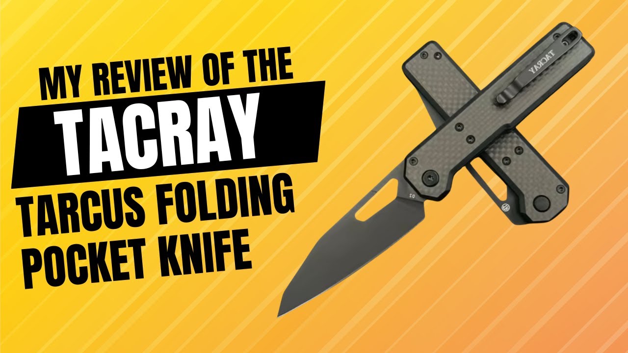 TACRAY Tarcus Review: The Sleek & Sharp EDC Knife You Need! - YouTube