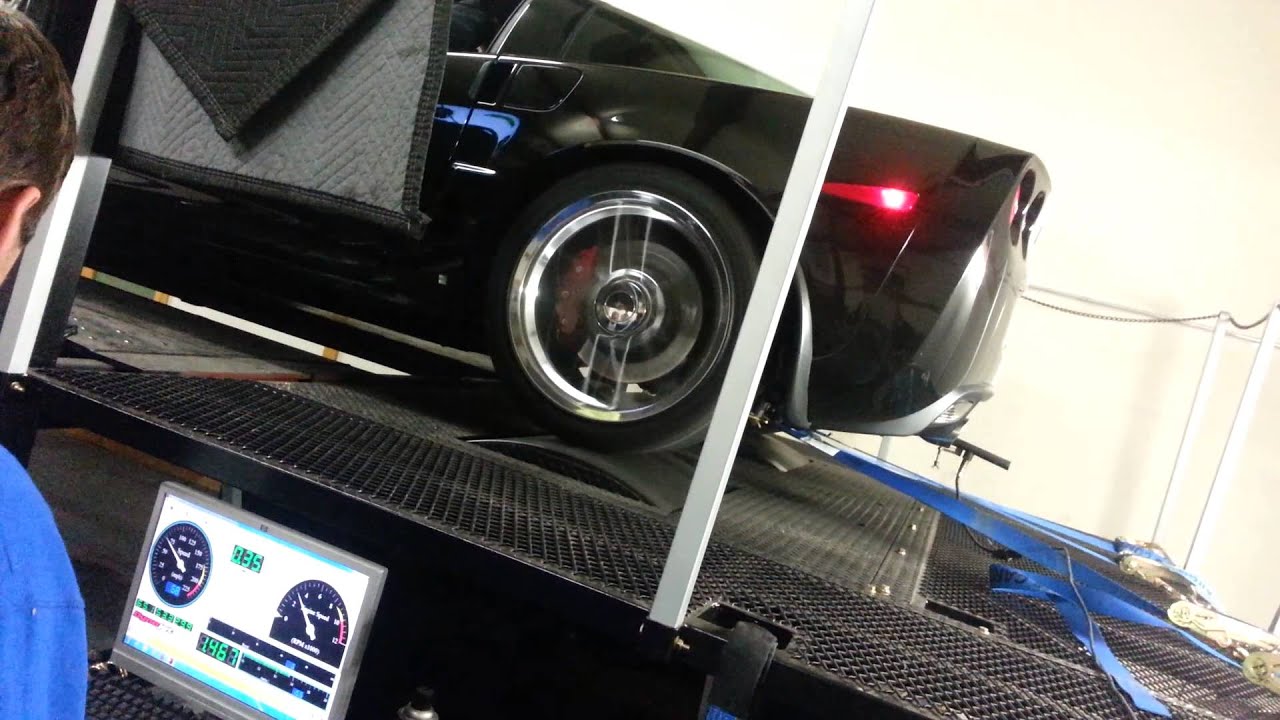 Corvette ls7 dyno 476 horsepower - YouTube