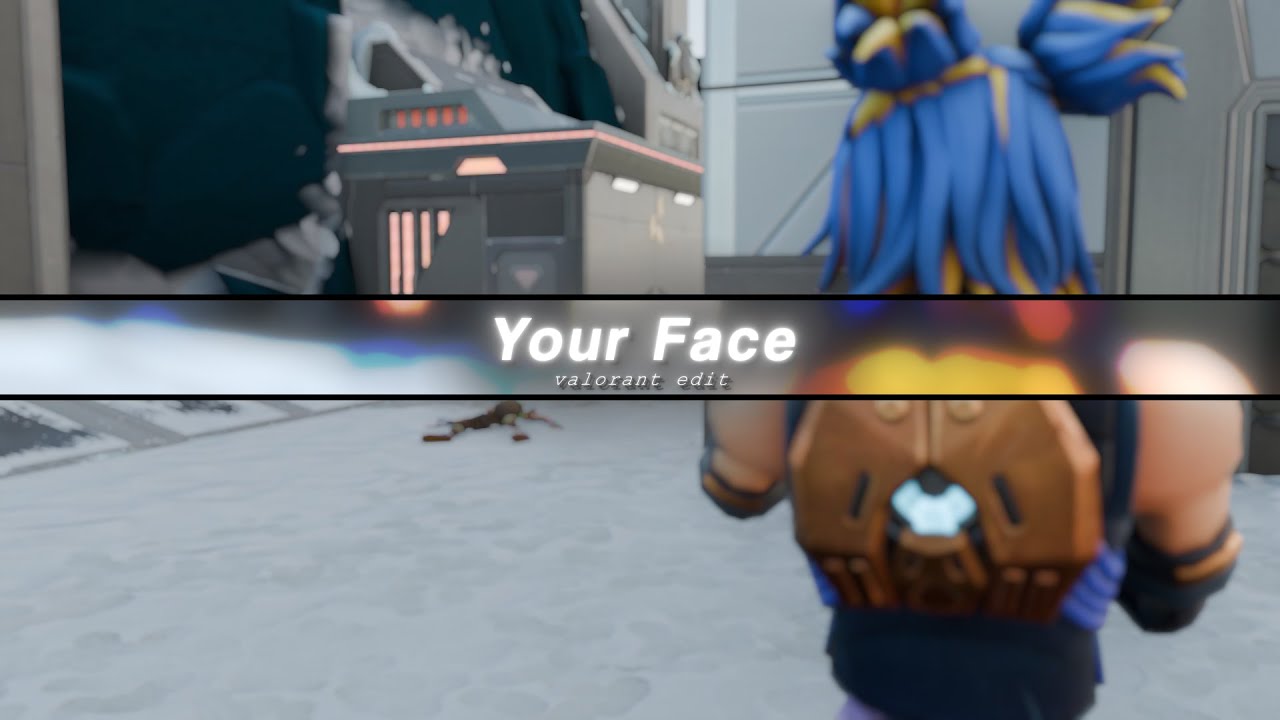 Your Face Valorant Edit (Valorant 3D) - YouTube