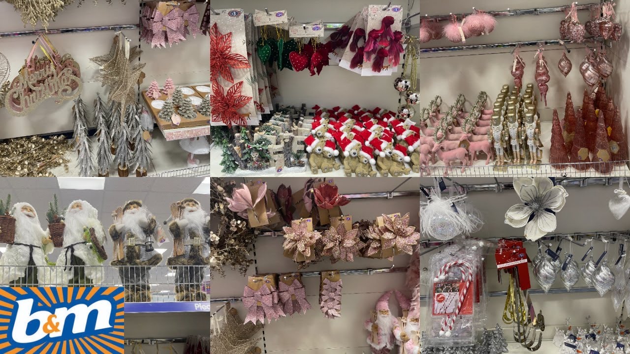 B&M CHRISTMAS DECOR WITH PRICE SEPTEMBER 2021 | B&M SHOPPING HAUL ...