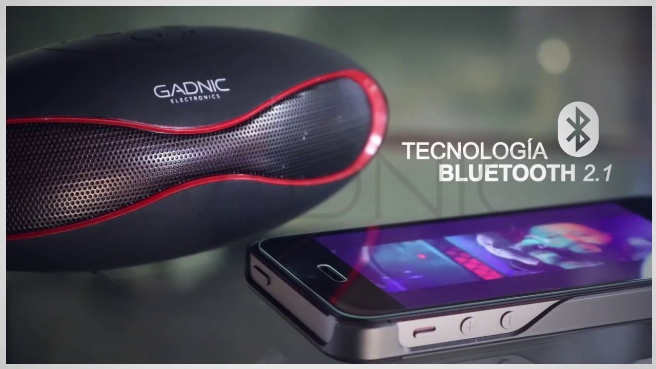 Parlante Portatil Bluetooth / 3W - YouTube