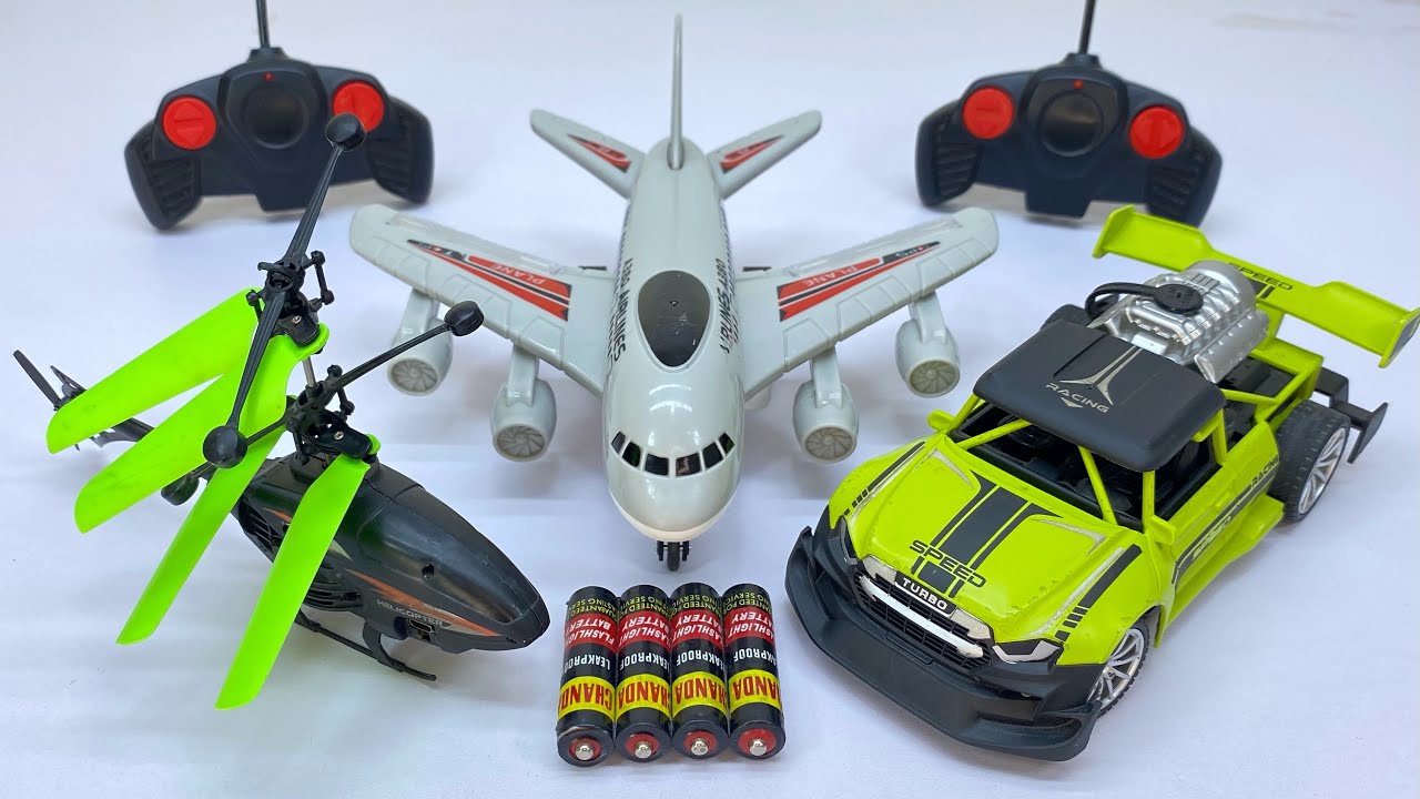 Fastest RadioControl RC Car with Velocity Flying Helicopter and a380 ...