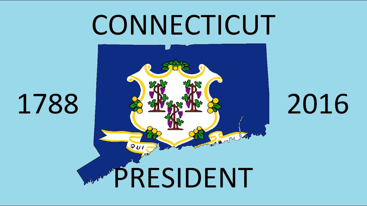 Connecticut Presidential Election Counties (1789-2016) - YouTube