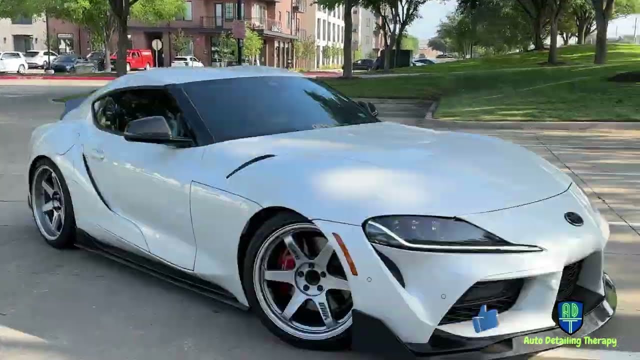 UPCOMING VIDEO! Detailing a TUNED 460WHP GR Spec Toyota Supra MK5 - YouTube