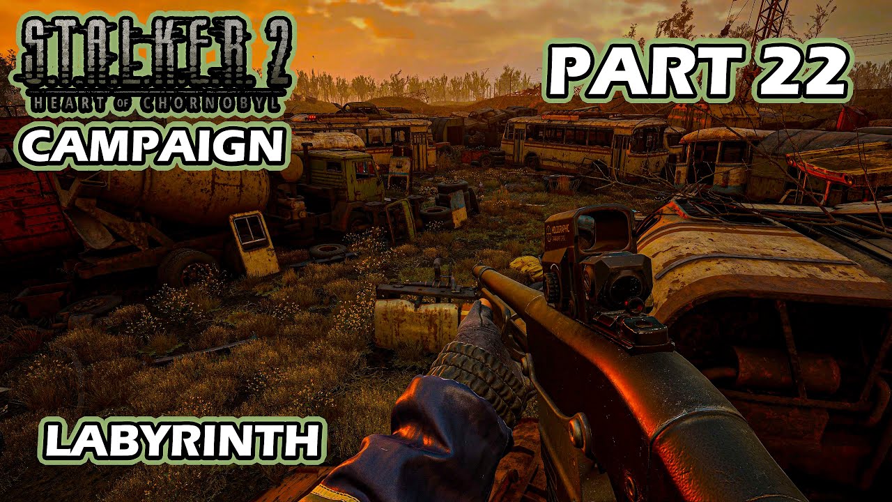 STALKER 2 HEART OF CHORNOBYL Gameplay Walkthrough Part 22 Labyrinth ...
