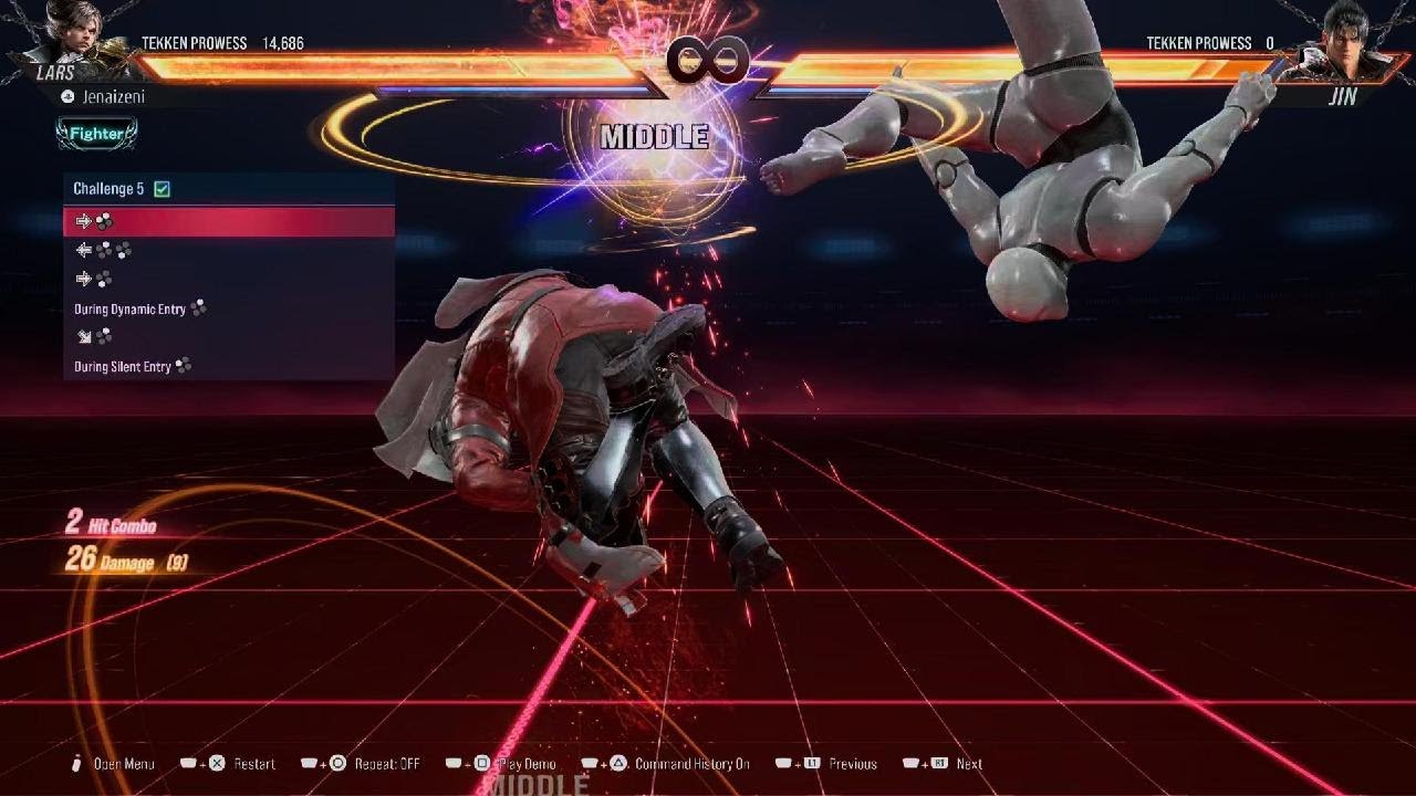 TEKKEN8 - limited entry true lars combo - YouTube