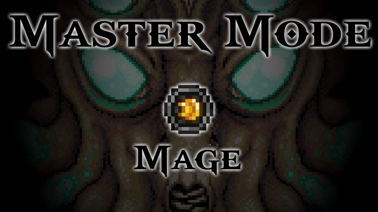 [Terraria 1.4] Master Mode Moon Lord ~ Mage Class - YouTube