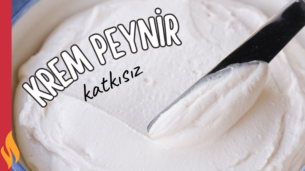 Evde Katkısız Krem Peynir Tarifi 💯 Herkes Kolayca Yapabilir 👌🏻 - YouTube