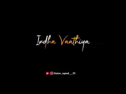 Kalyanaa virunthu song whatsapp status blackscreen lyrics