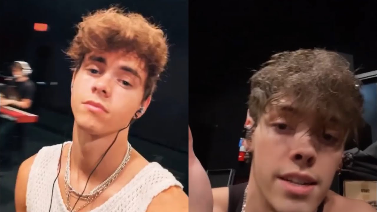 Zach Herron & Corbyn Besson updates & playing with frank? - YouTube