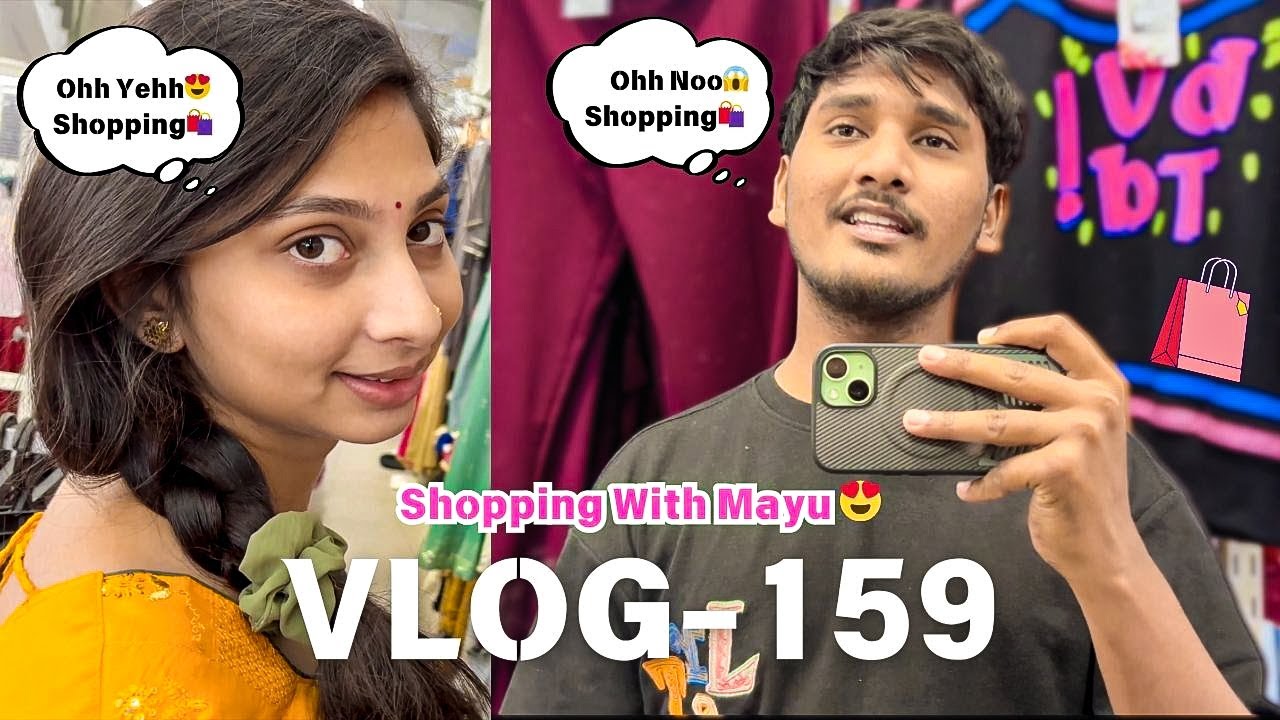 Vlog 159 | Mayu Ke Sath Shopping🛍️😍 | Nirbhay Parmar - YouTube