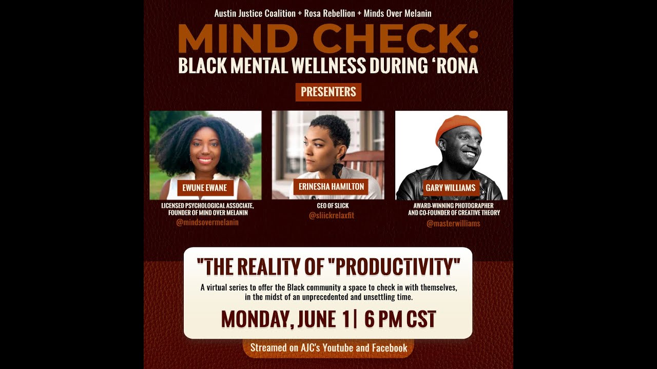 MIND CHECK SERIES PART II: The Reality of "Productivity" - YouTube