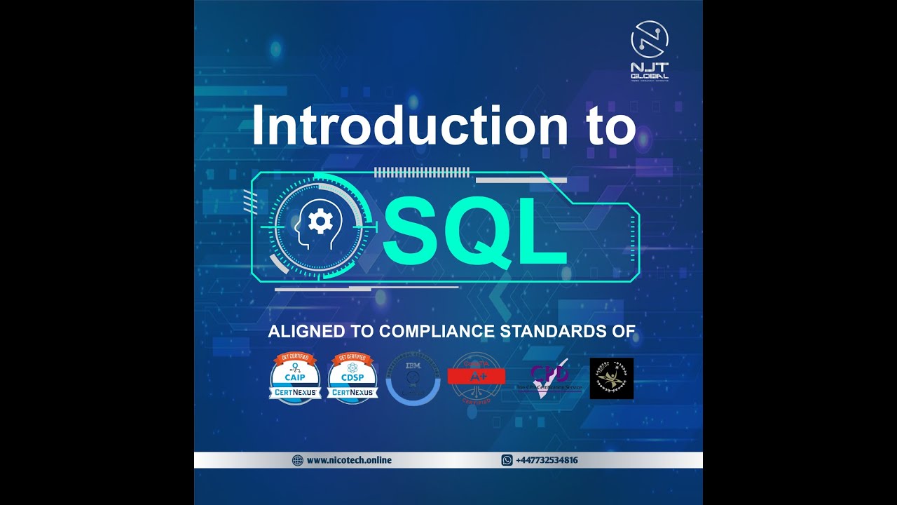 SQL - Module 1: Introduction to SQL & Relational Databases - YouTube
