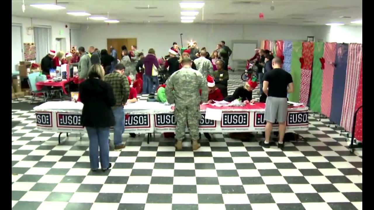 Project Elf Aids Soldiers and Families - YouTube