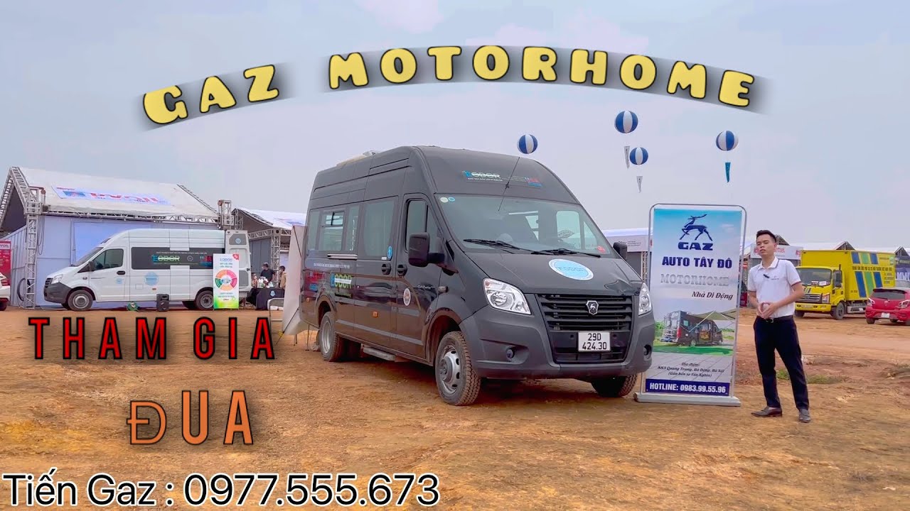 Gaz Mobihome tham dự giải đua oto địa hình 2021 - Làm xe phượt gaz ...