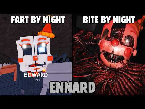 Ennard Winning Gameplay - Fart By Night vs Bite By Night