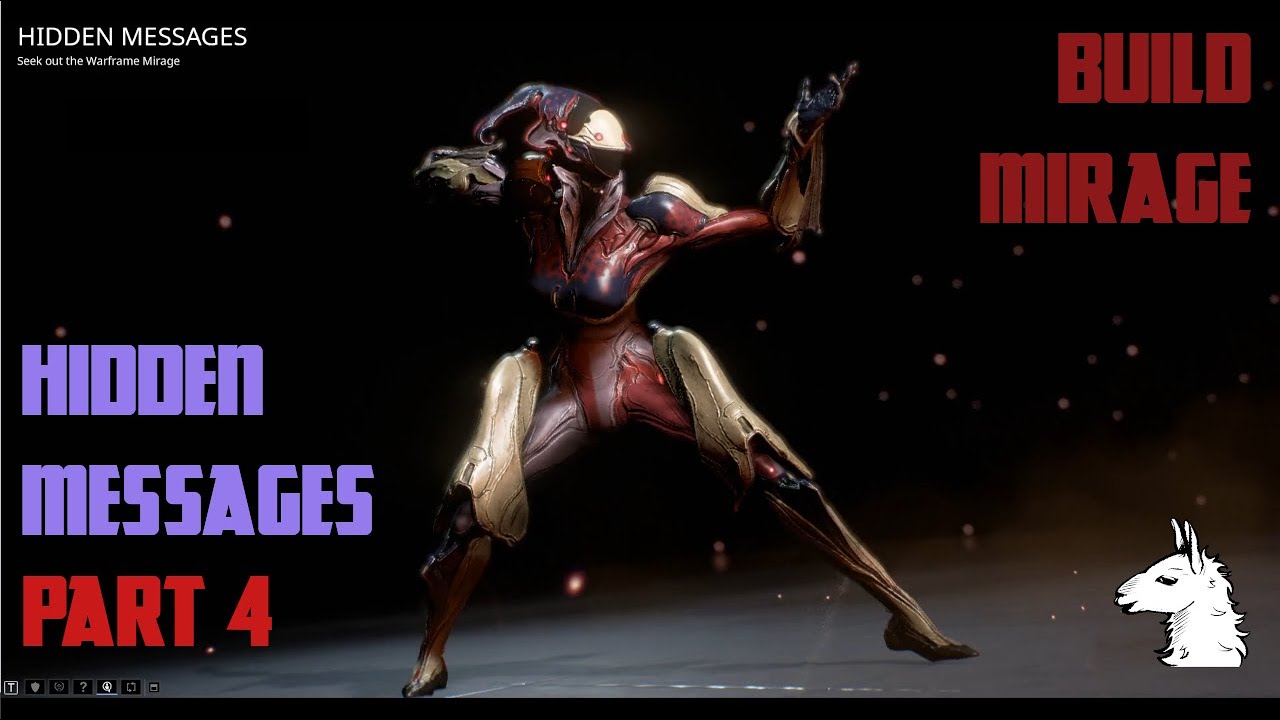 Let's Play Warframe (102) Hidden Messages - Part 4: Build the Mirage ...