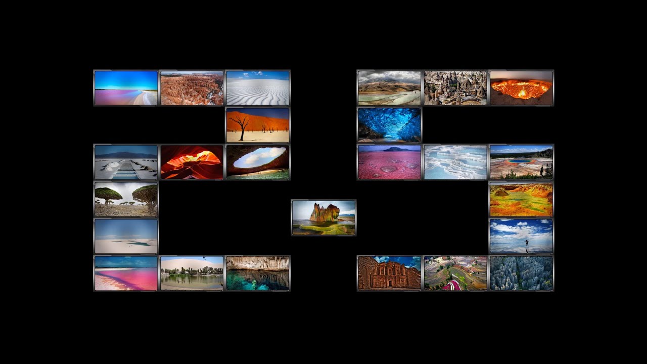 Top 25 Most Surreal Landscapes in the World (Full HD) - YouTube