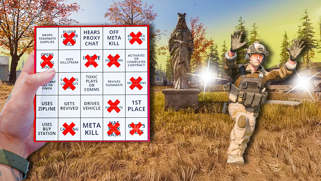 This ENDGAME Was So TOUGH in WARZONE BINGO - YouTube