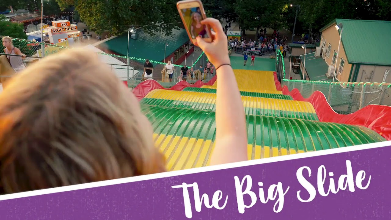 Fair Favorites: Giant Slide - YouTube