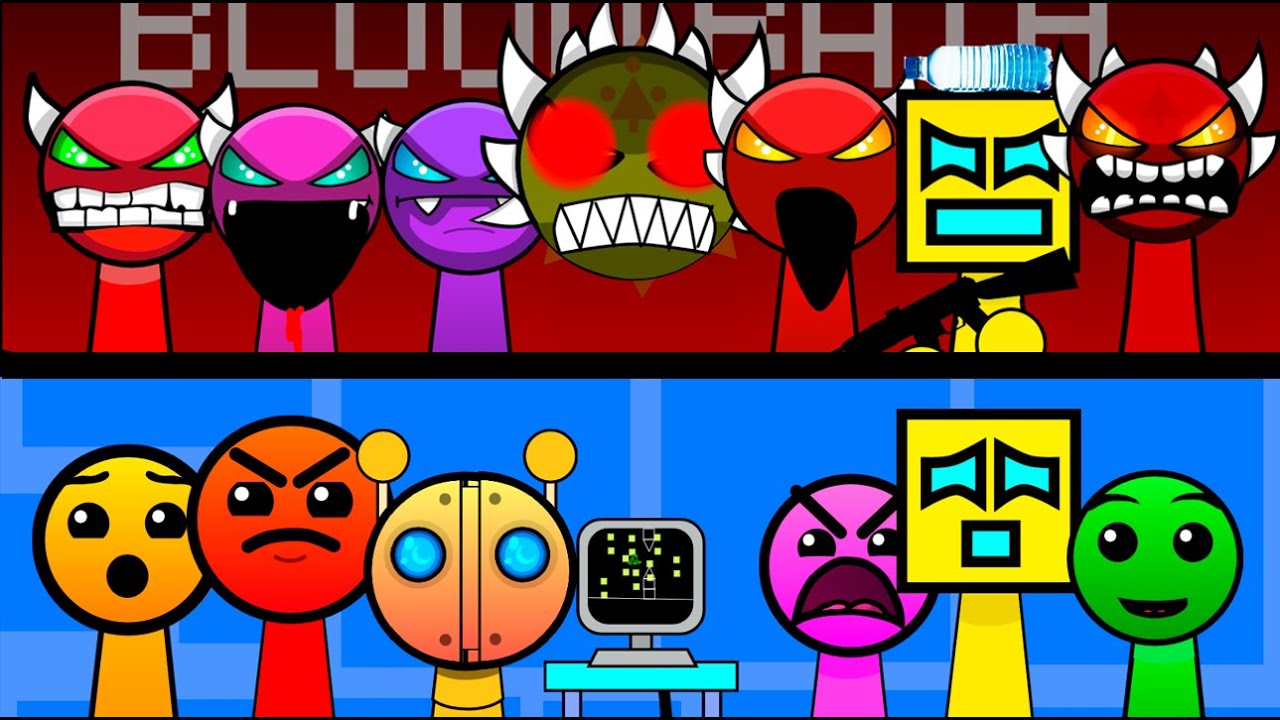 Incredibox Sprunky Geometry Dash VS Incredibox Sprunky (Sprunky mod ...