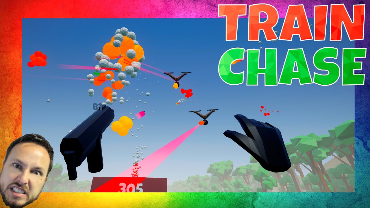 TRAIN CHASE: Getting Chased On A Train-Pretty Self Explanatory - YouTube