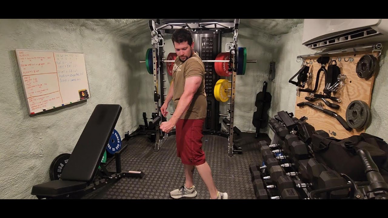 Blind guy transformation day 7 chest and triceps - YouTube