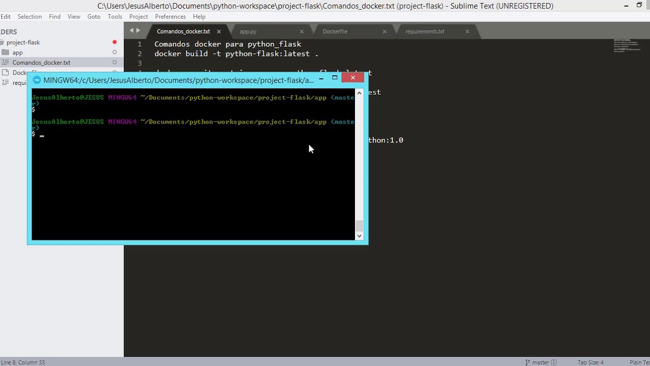 Cómo convertir una python flask APP a un contenedor docker 2020 - YouTube