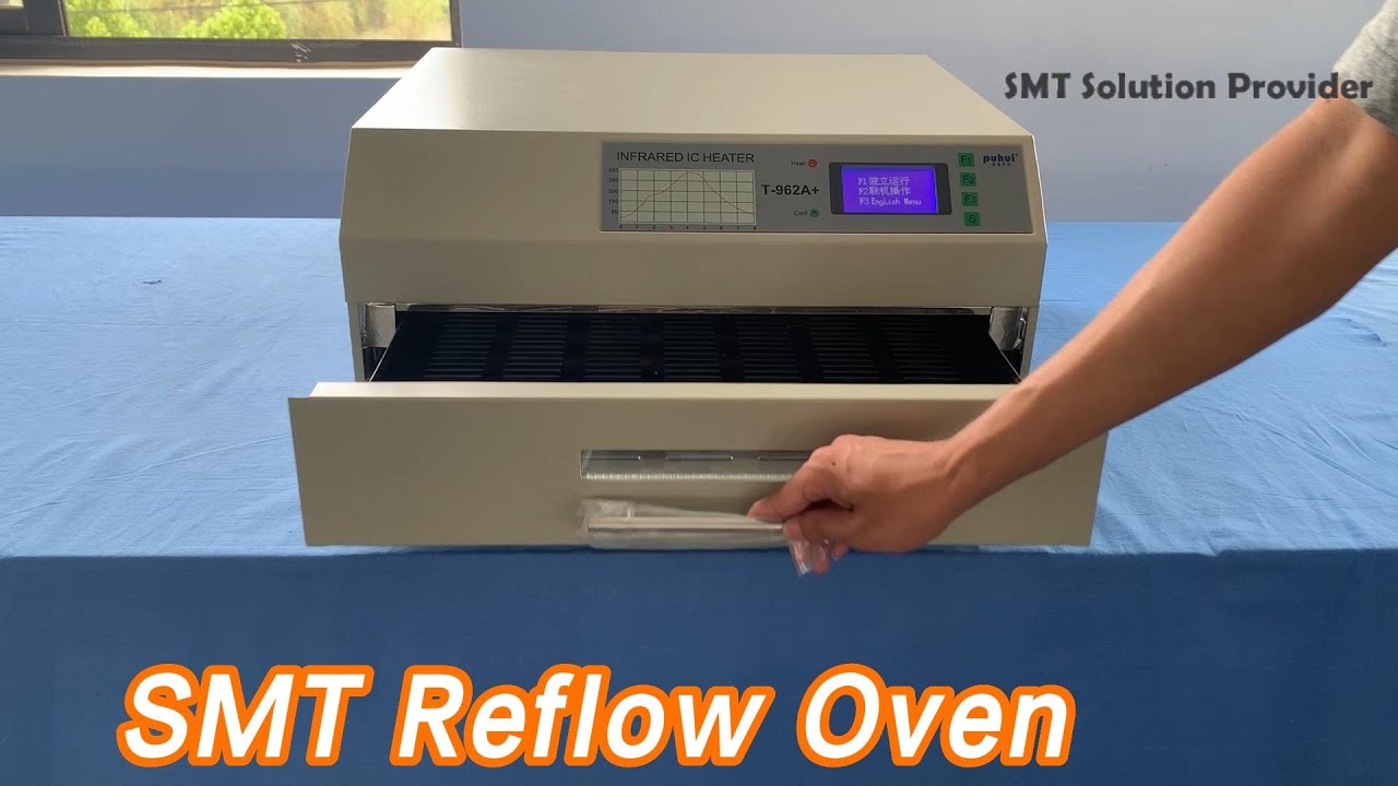 Infrared SMT Reflow Oven 2300w Lead Free Drawer Type For PCB Soldering ...