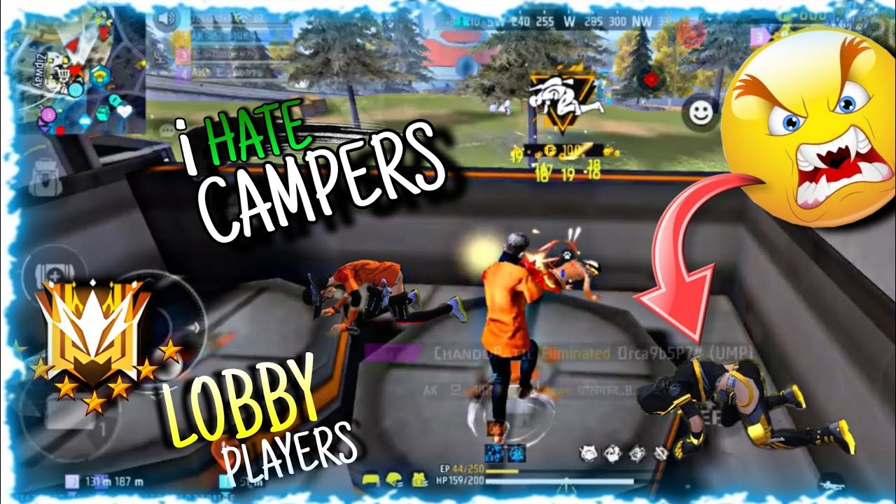 ONLY CAMPERS ATTENDANCE| IN MY LOBBY 🤬💀 - YouTube