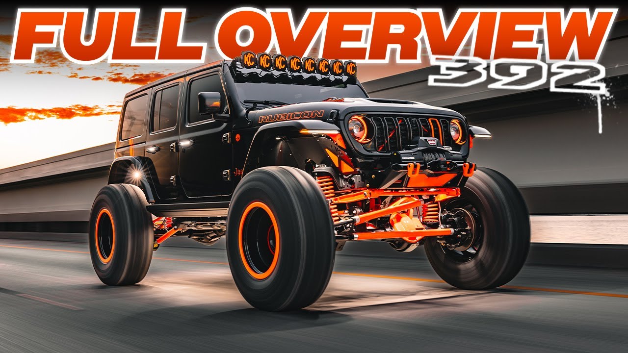 Full OVERVIEW of Our Custom 2024 Jeep Wrangler 392 | #RS39 - YouTube