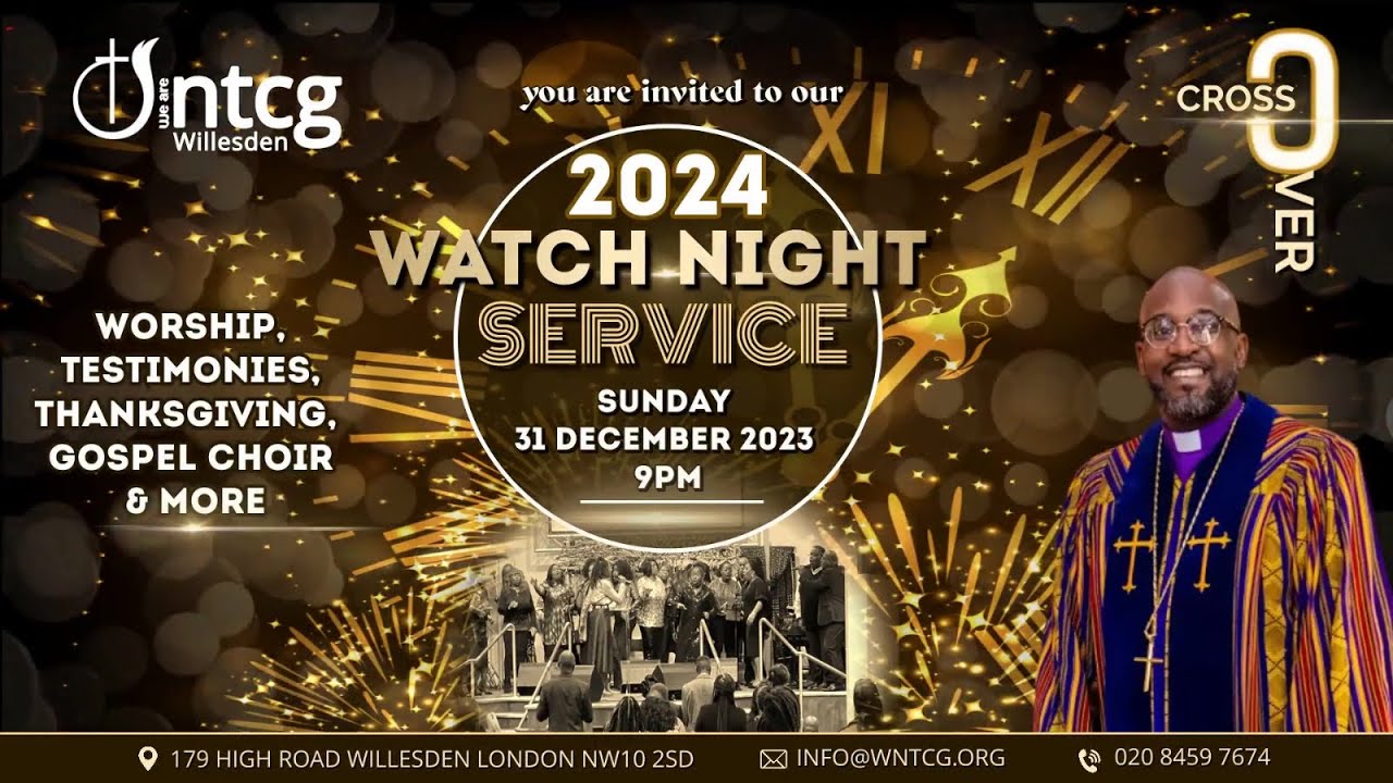 Crossover Service 2024 | Sunday Service | WNTCG Live | December 31st ...