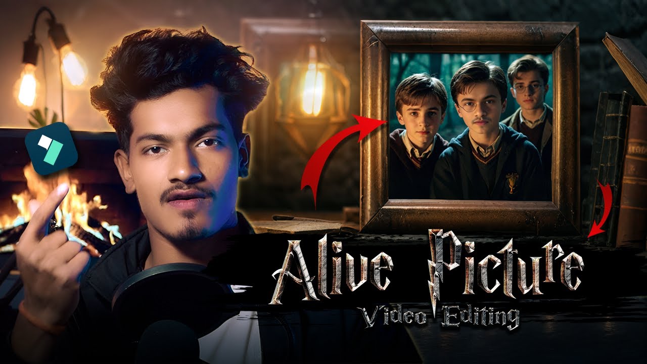 Harry Potter's Magical Photo Effect Made Easy | Manjesh VFX - YouTube
