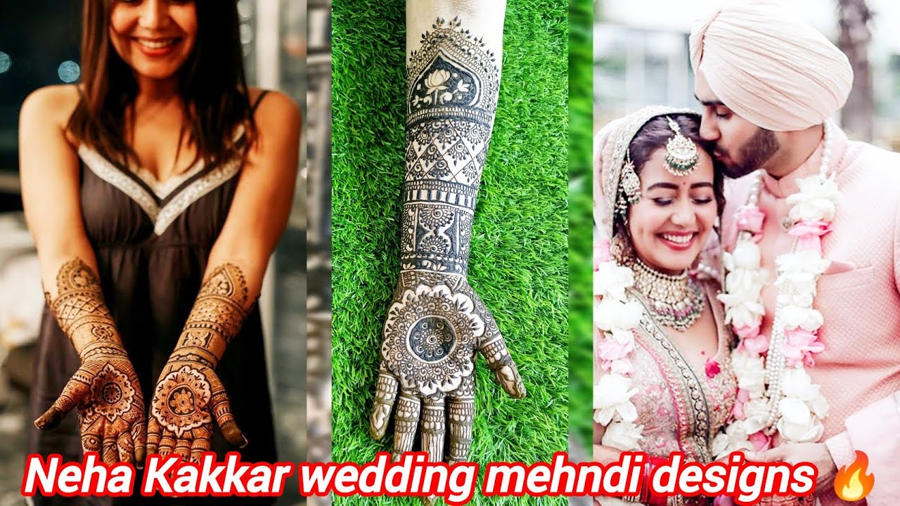Neha Kakkar Inspired Mehndi Design Tutorial: Get the Celebrity Look ...